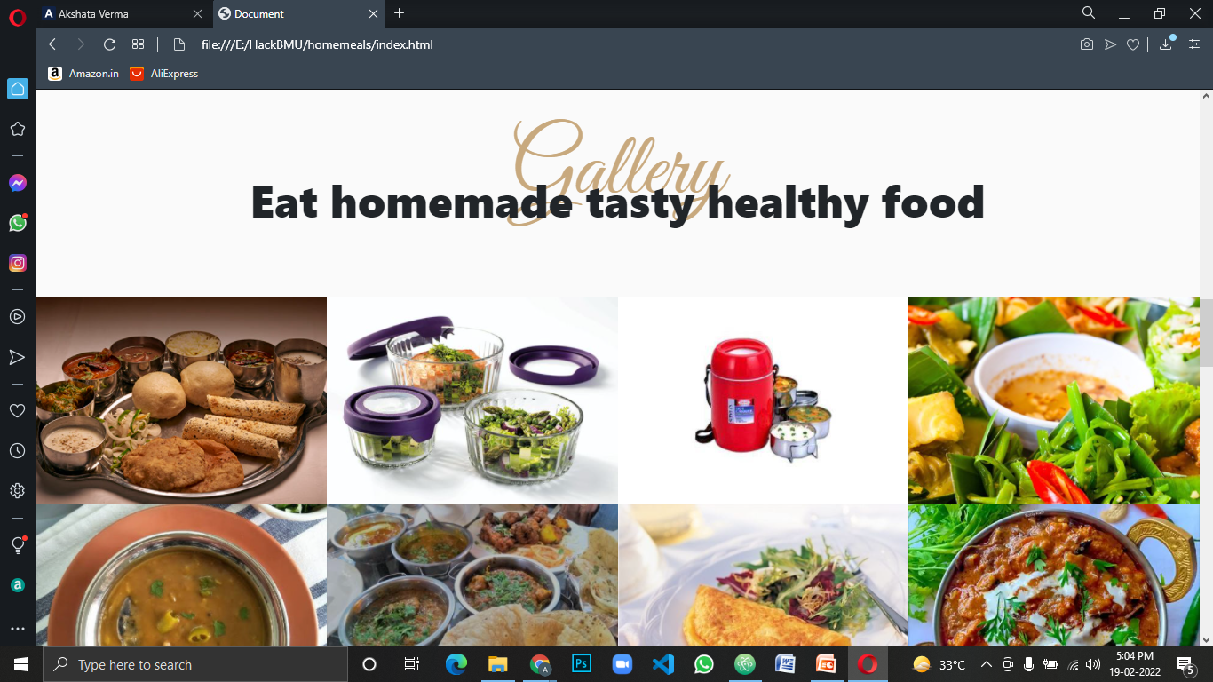 Home-Meals | Devpost