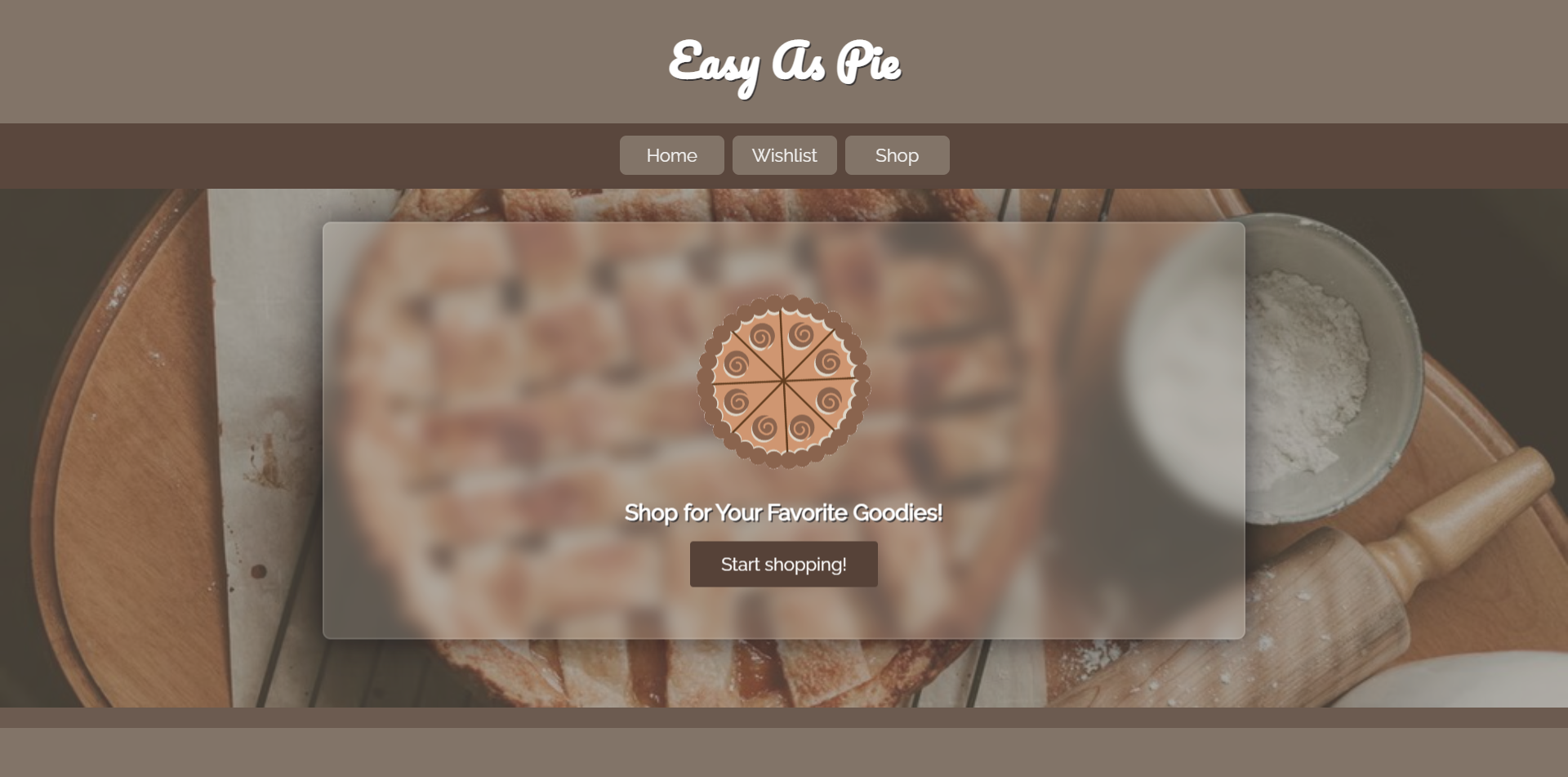 Easy as Pie | Devpost