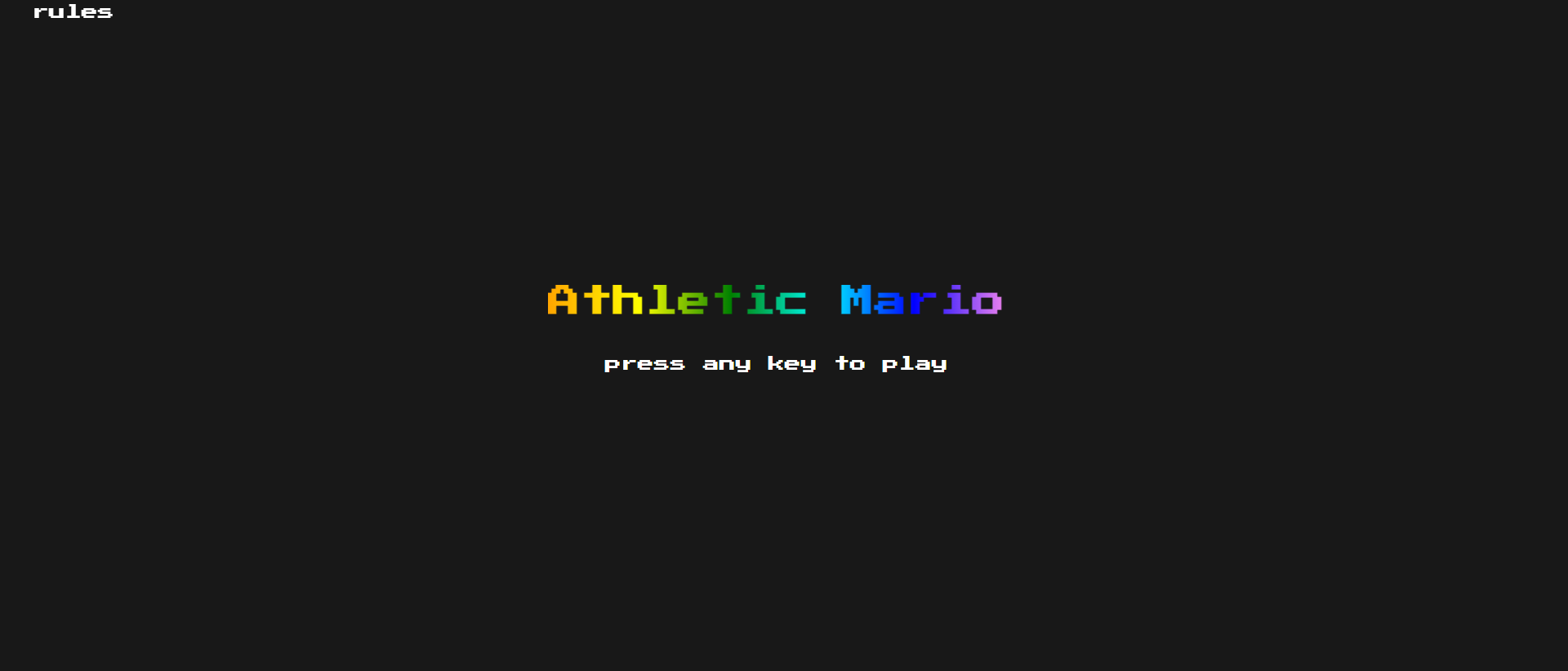 Athletic Mario | Devpost
