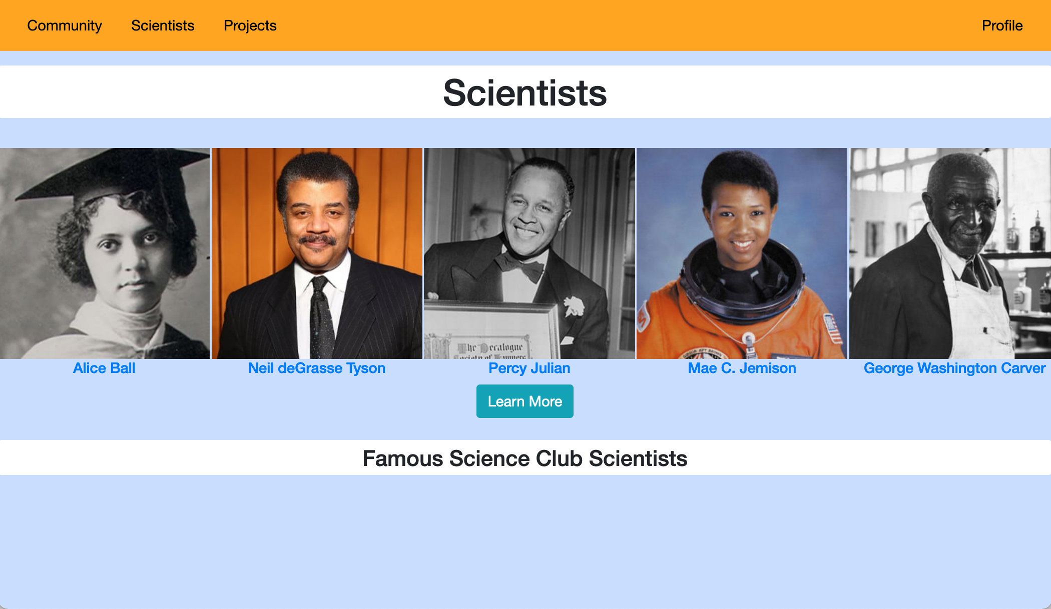 Science Club | Devpost