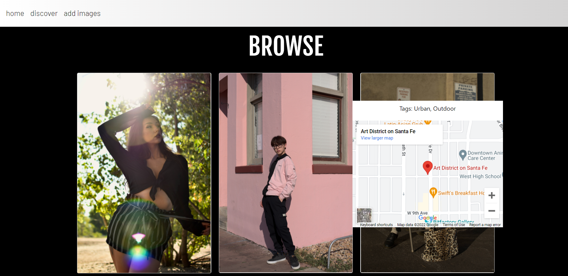 Photo Shoot Location Finder | Devpost