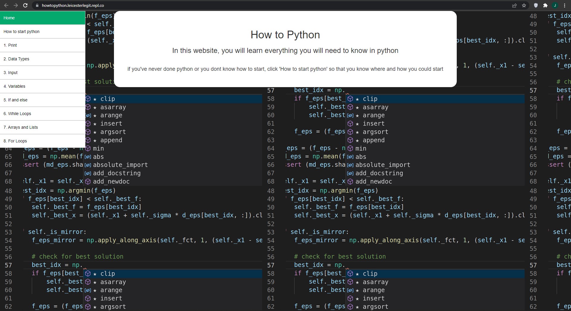 How To Python | Devpost