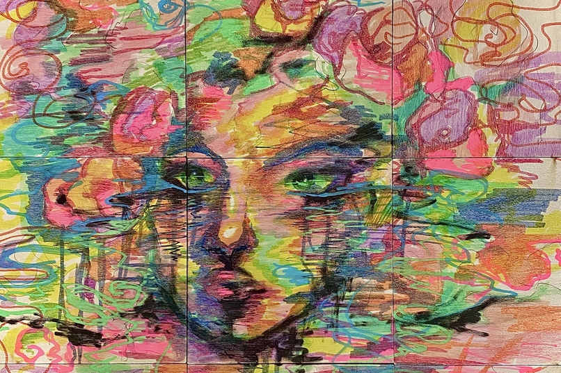 Oil Slick Art Piece | Devpost