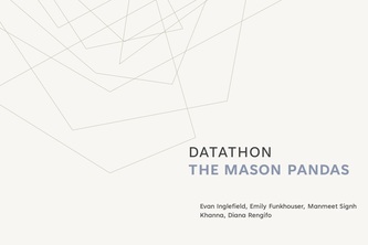 DATATHON : THE MASON PANDAS | Devpost