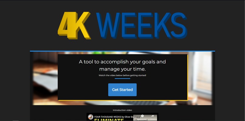 4K Weeks | Devpost