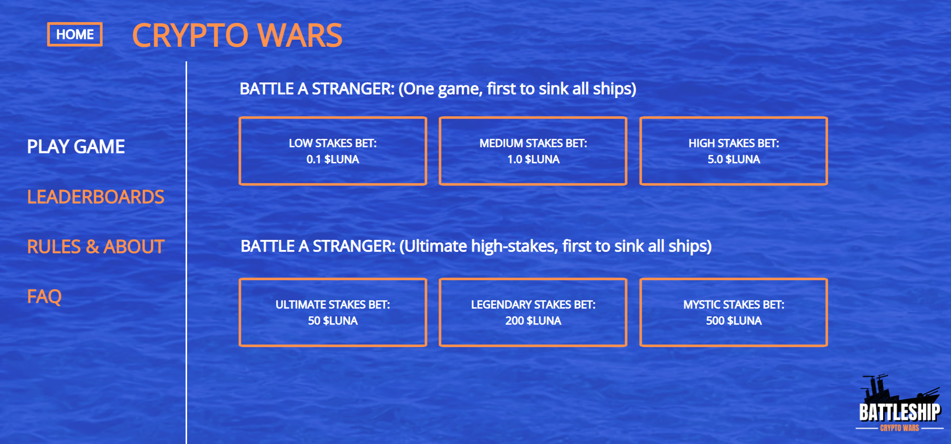 Battleship: Crypto Wars | Devpost