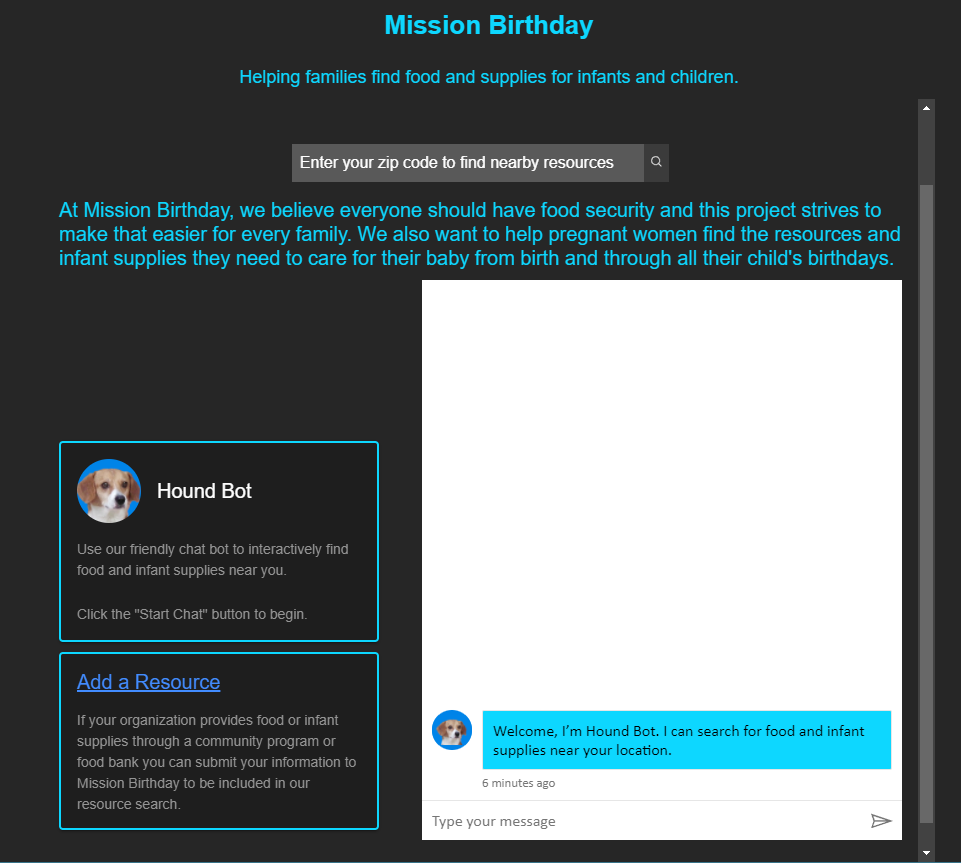 Mission Birthday | Devpost