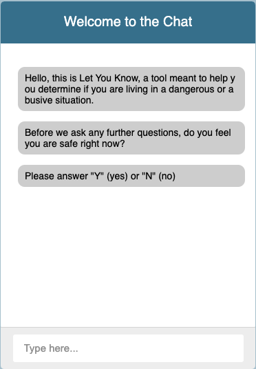 Let You Know | Devpost