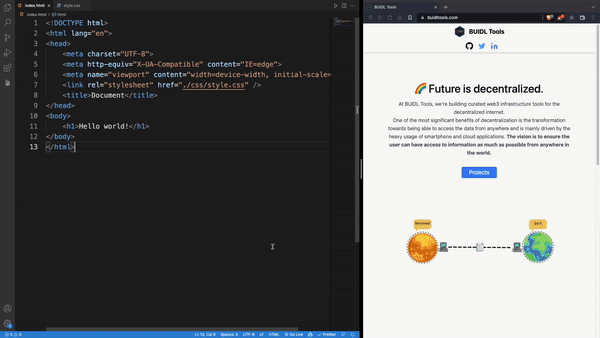 DHost: Web3 VS Code Extension | Devpost