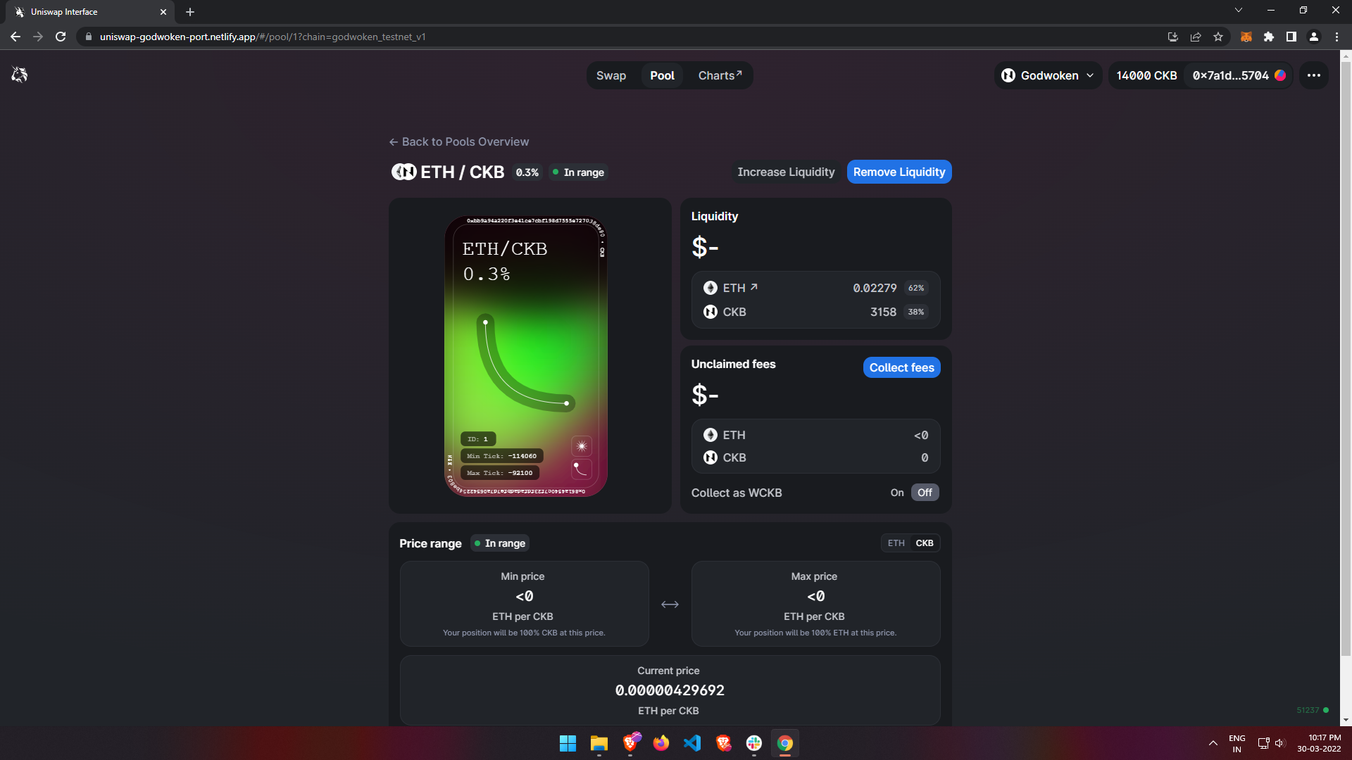 Uniswap Godwoken Port | Devpost
