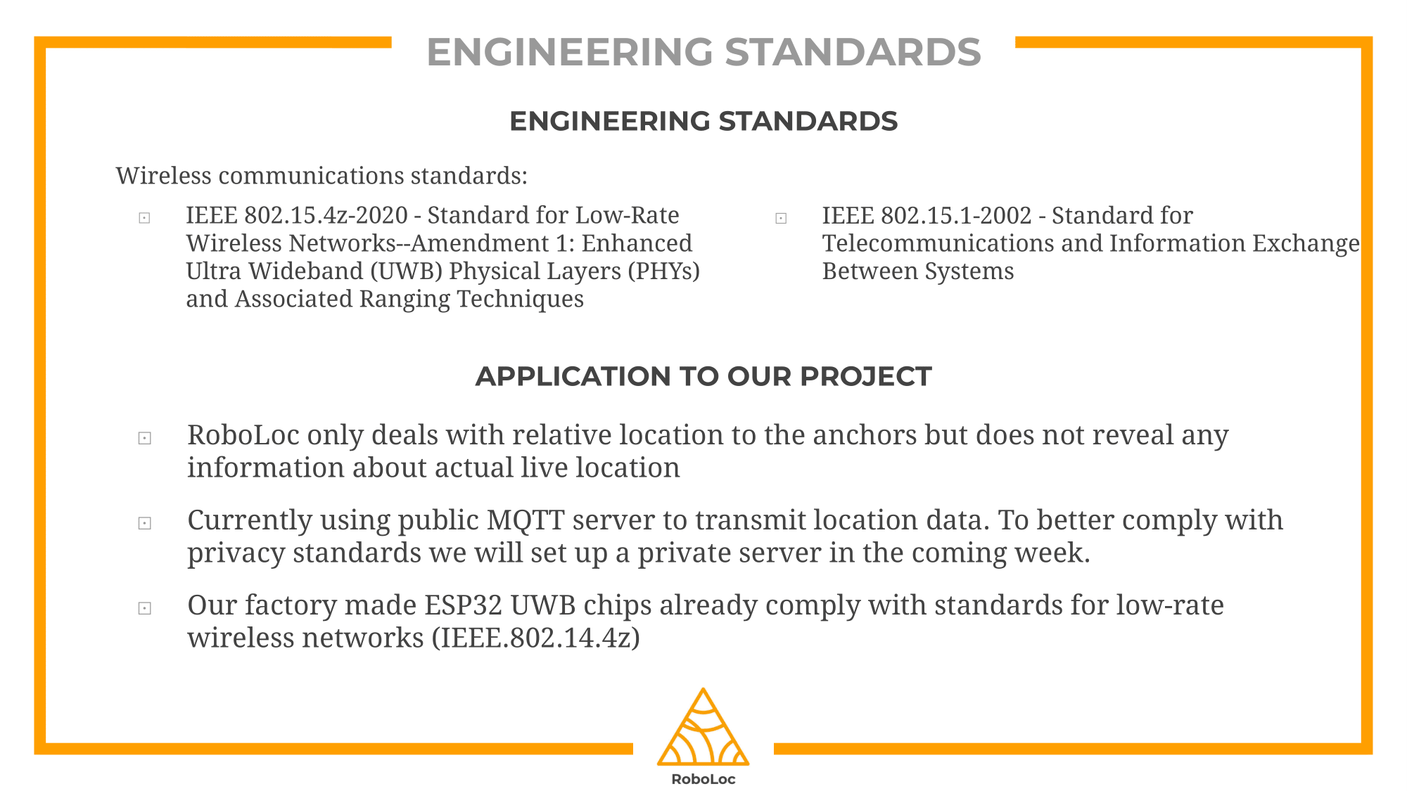 Team 22: RoboLoc | Devpost