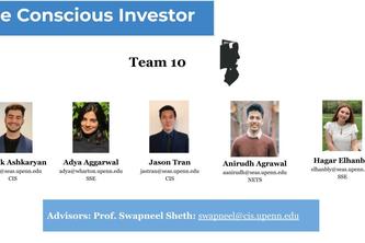 Team 10 : The Conscious Investor | Devpost