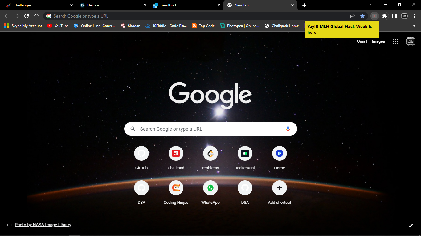Create a Browser Extension | Devpost