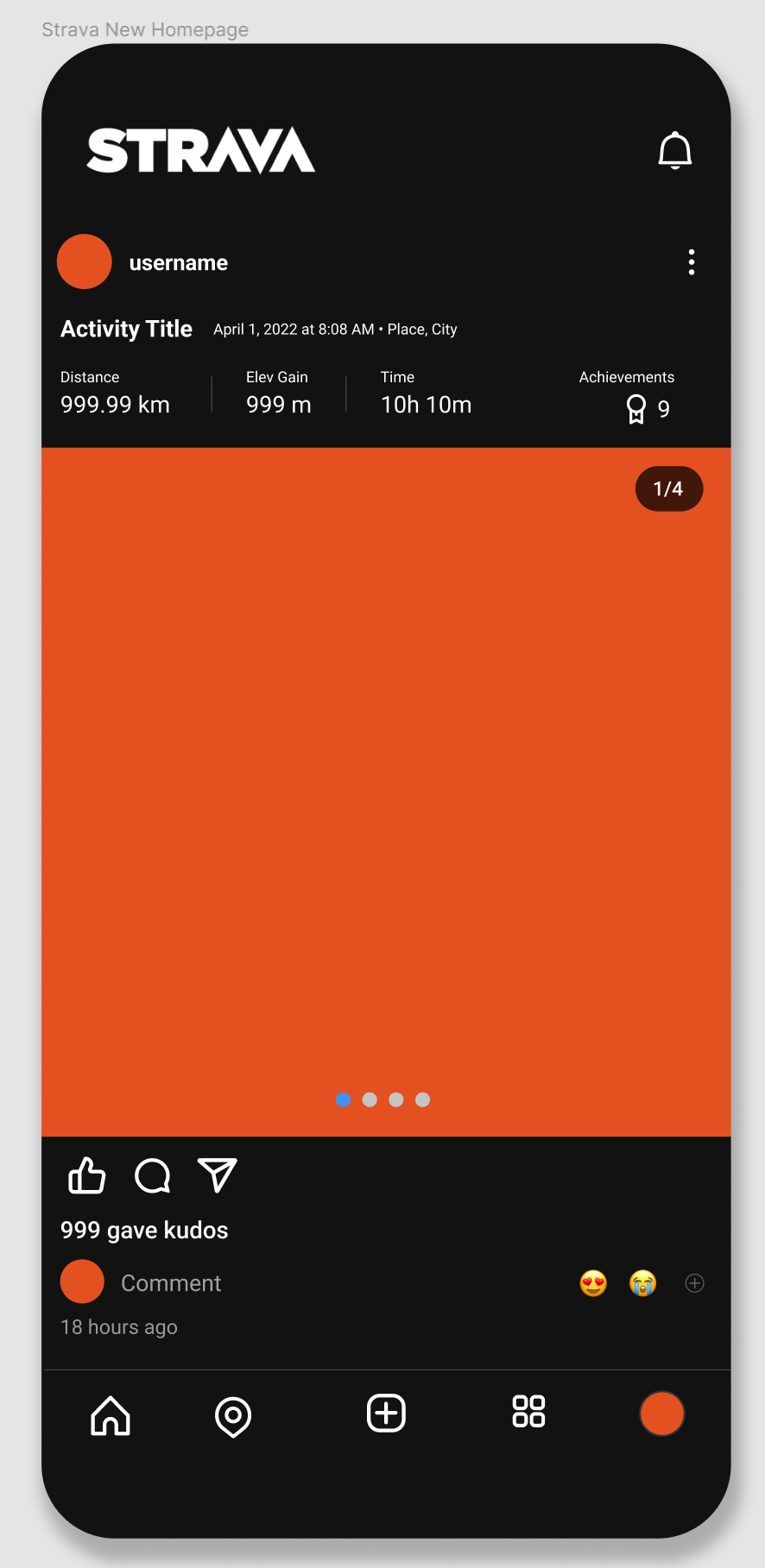 Strava Homepage Redesign | Devpost