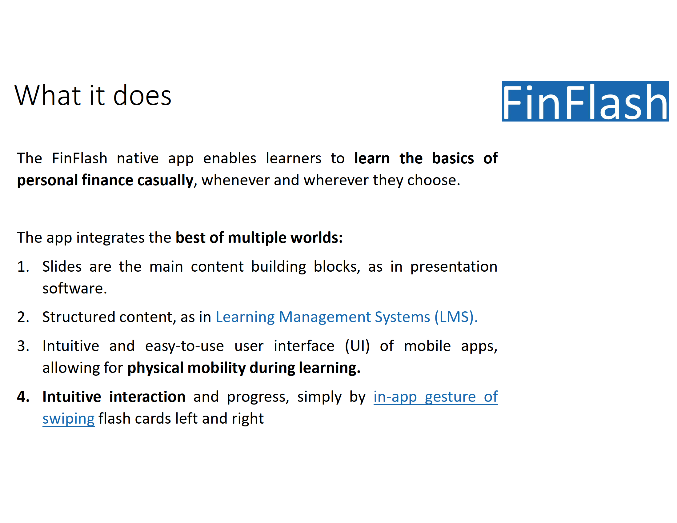 FinFlash - Financial literacy with flash infographic cards | Devpost