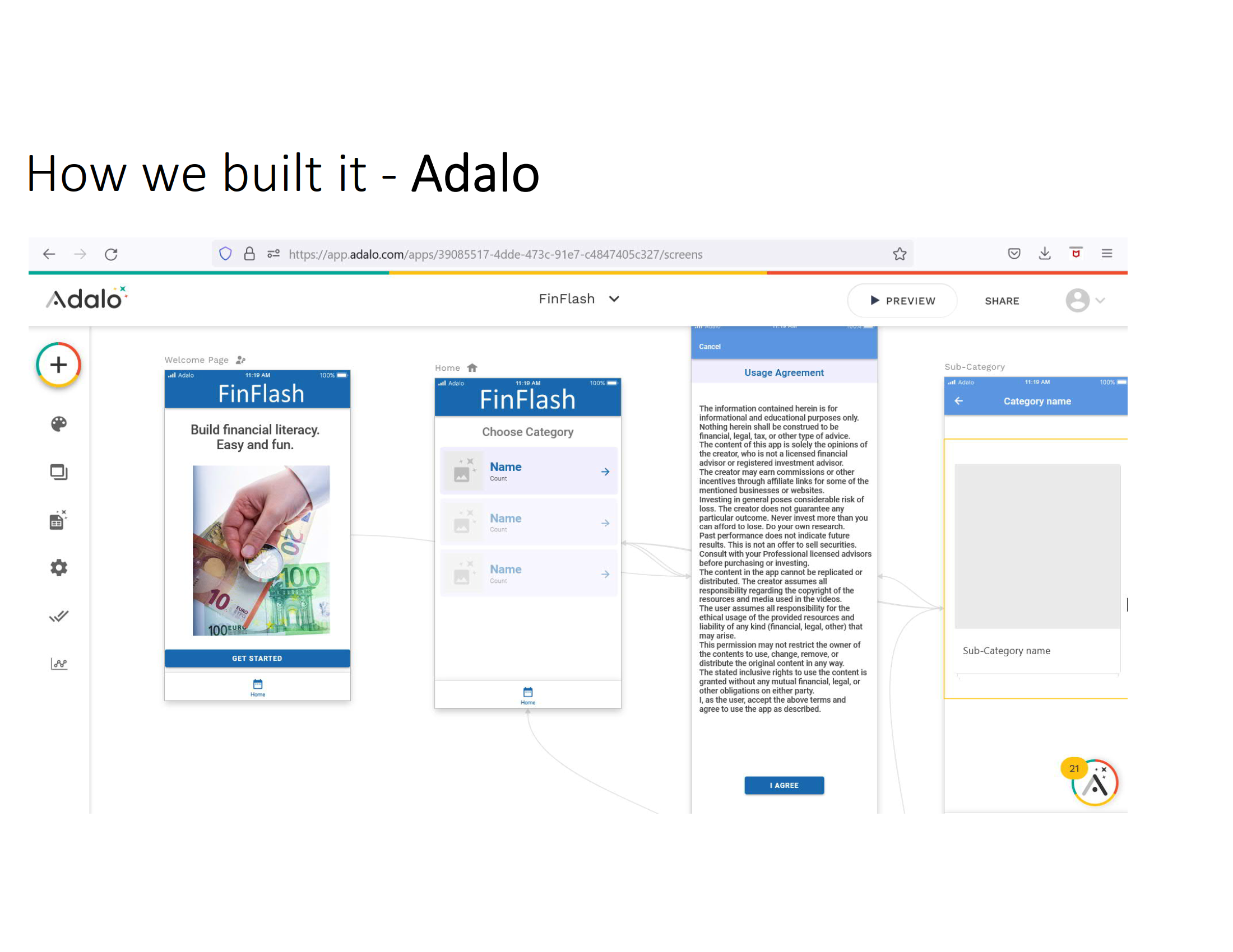 FinFlash - Financial literacy with flash infographic cards | Devpost