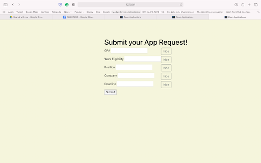 Equal Opportunity | Devpost