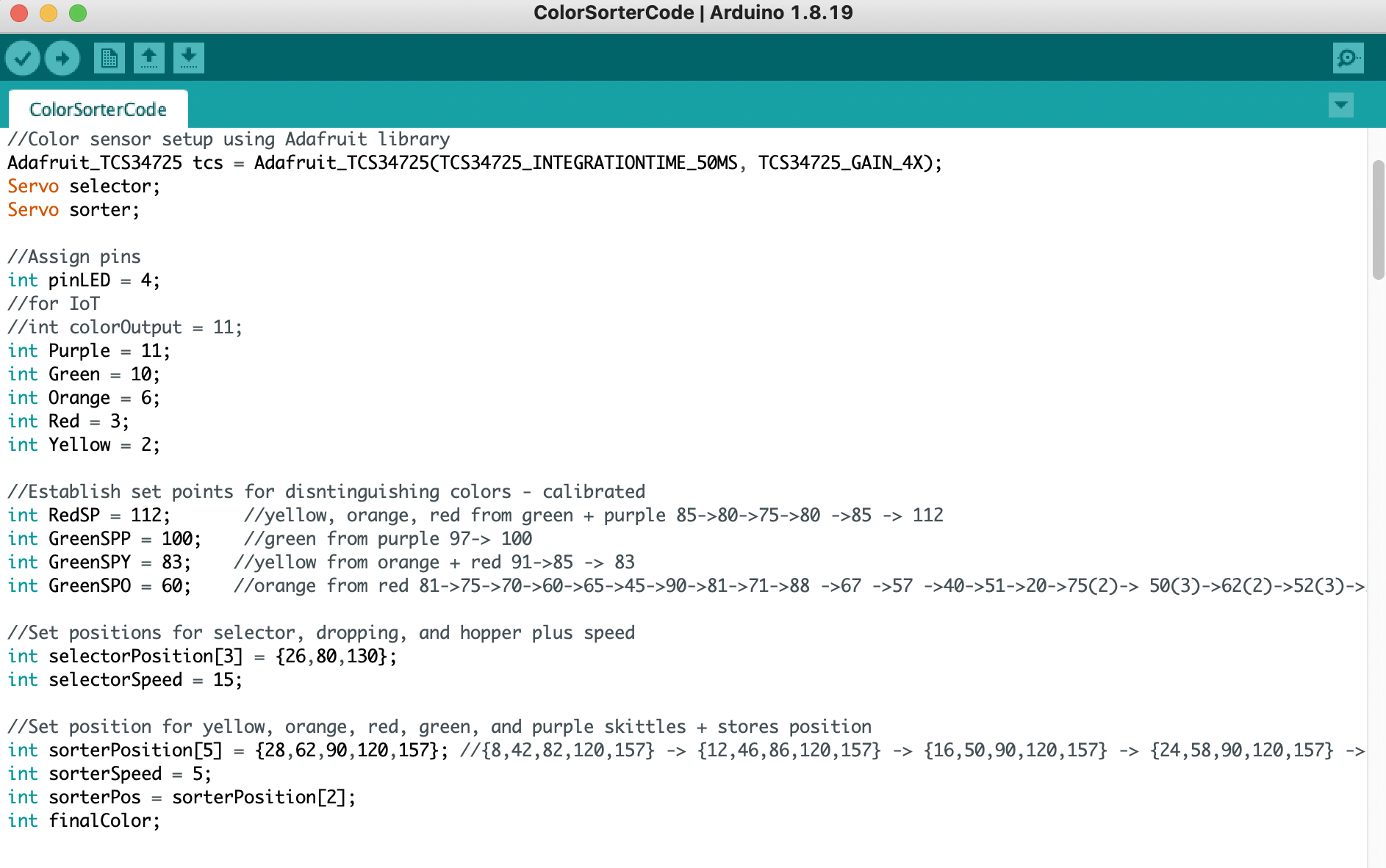 Skittles Color Sorter | Devpost