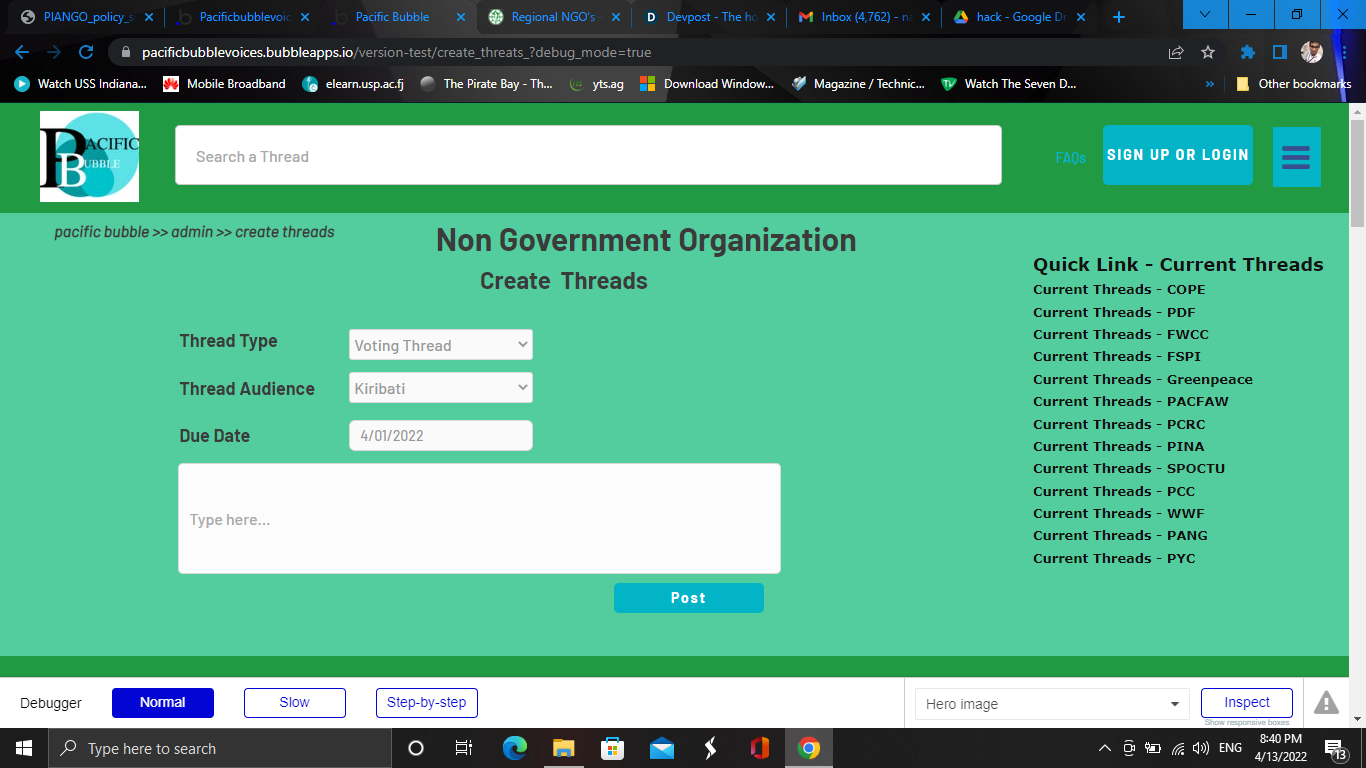 Pacific Bubble | Devpost