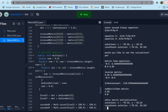 Matrix System of Equations Solver | Devpost