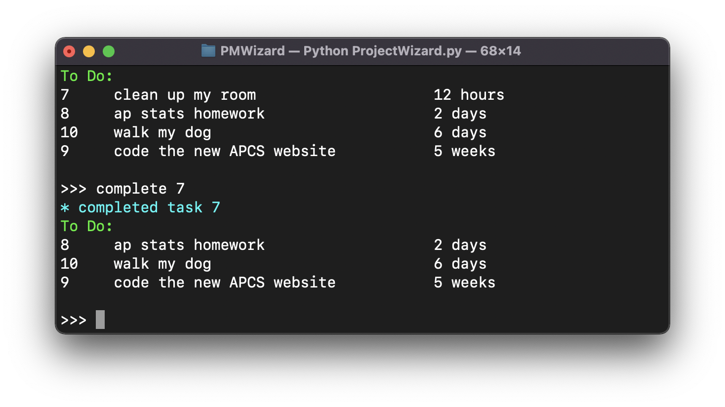 Project Wizard | Devpost