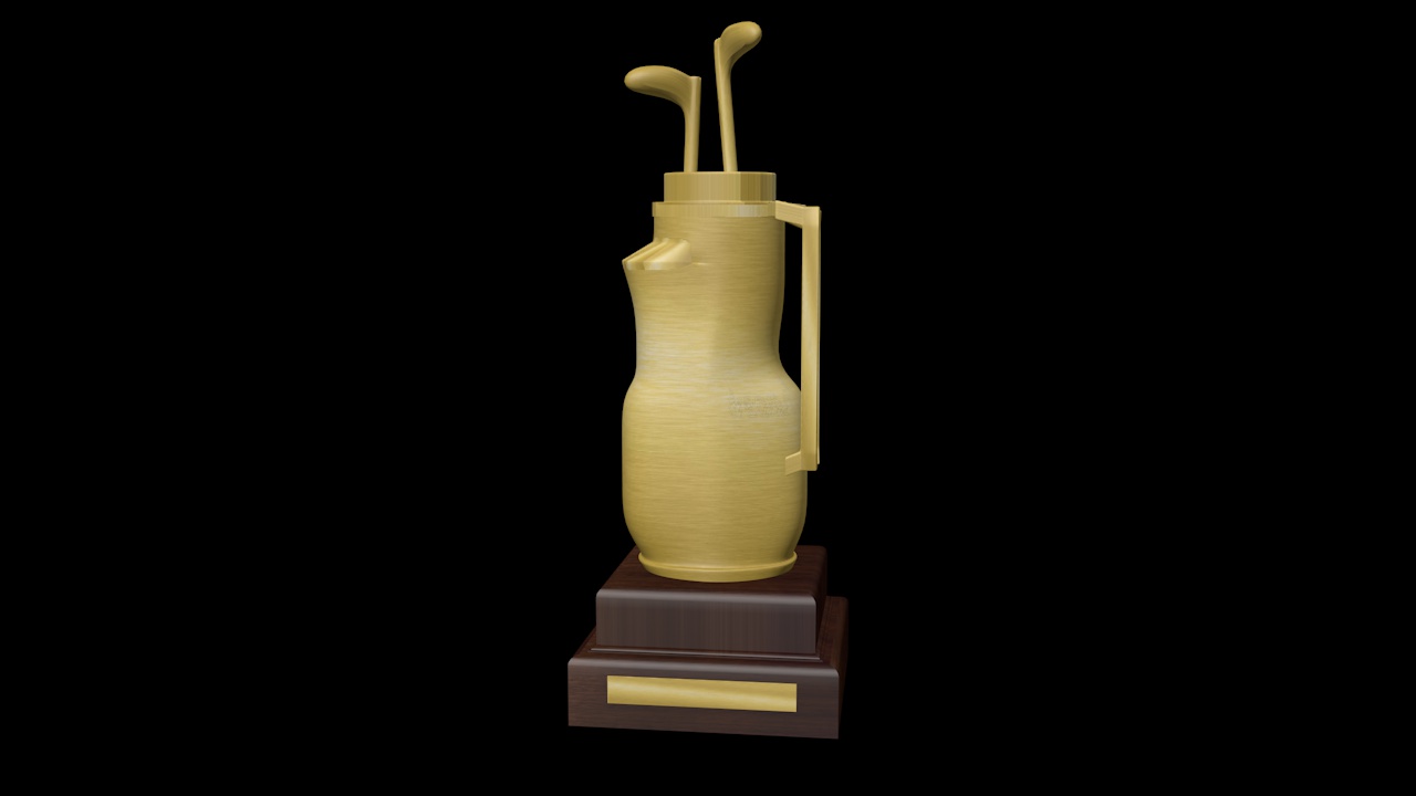 Golf Trophy design second round | Devpost