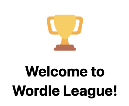 Wordle League | Devpost