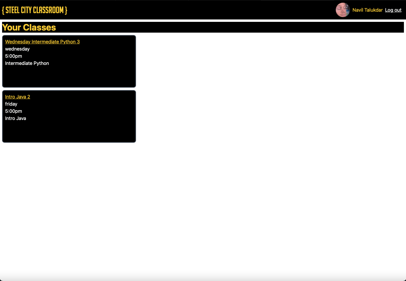 Steel City Classroom | Devpost