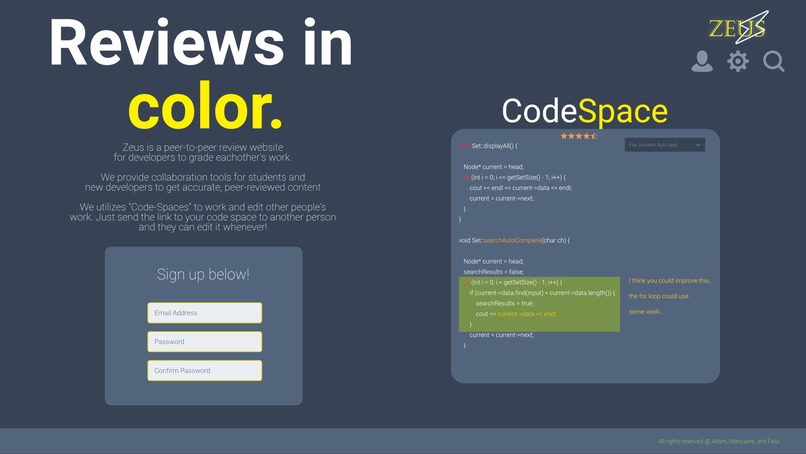 Project Zeus | Devpost