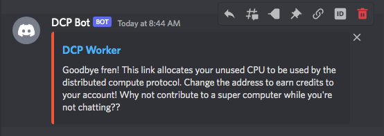 Dcp Greeting Discord Bot Devpost