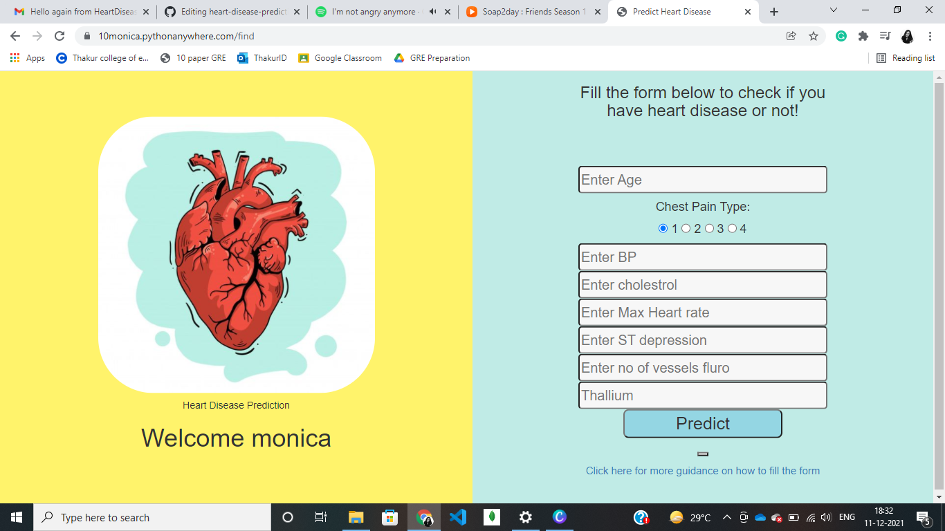 Heart Disease Prediction | Devpost