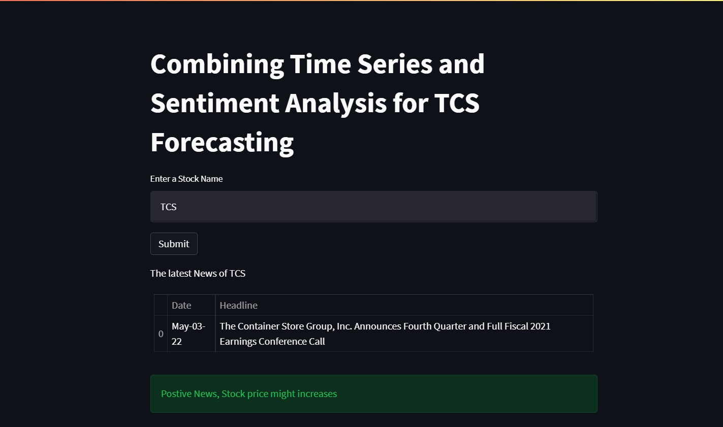 Stock Market | Devpost