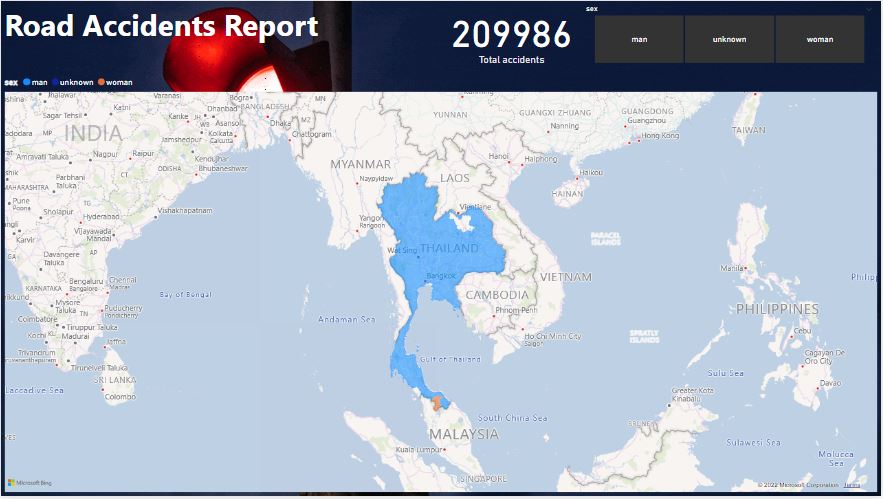 Road Accidents Report - GDBi | Devpost