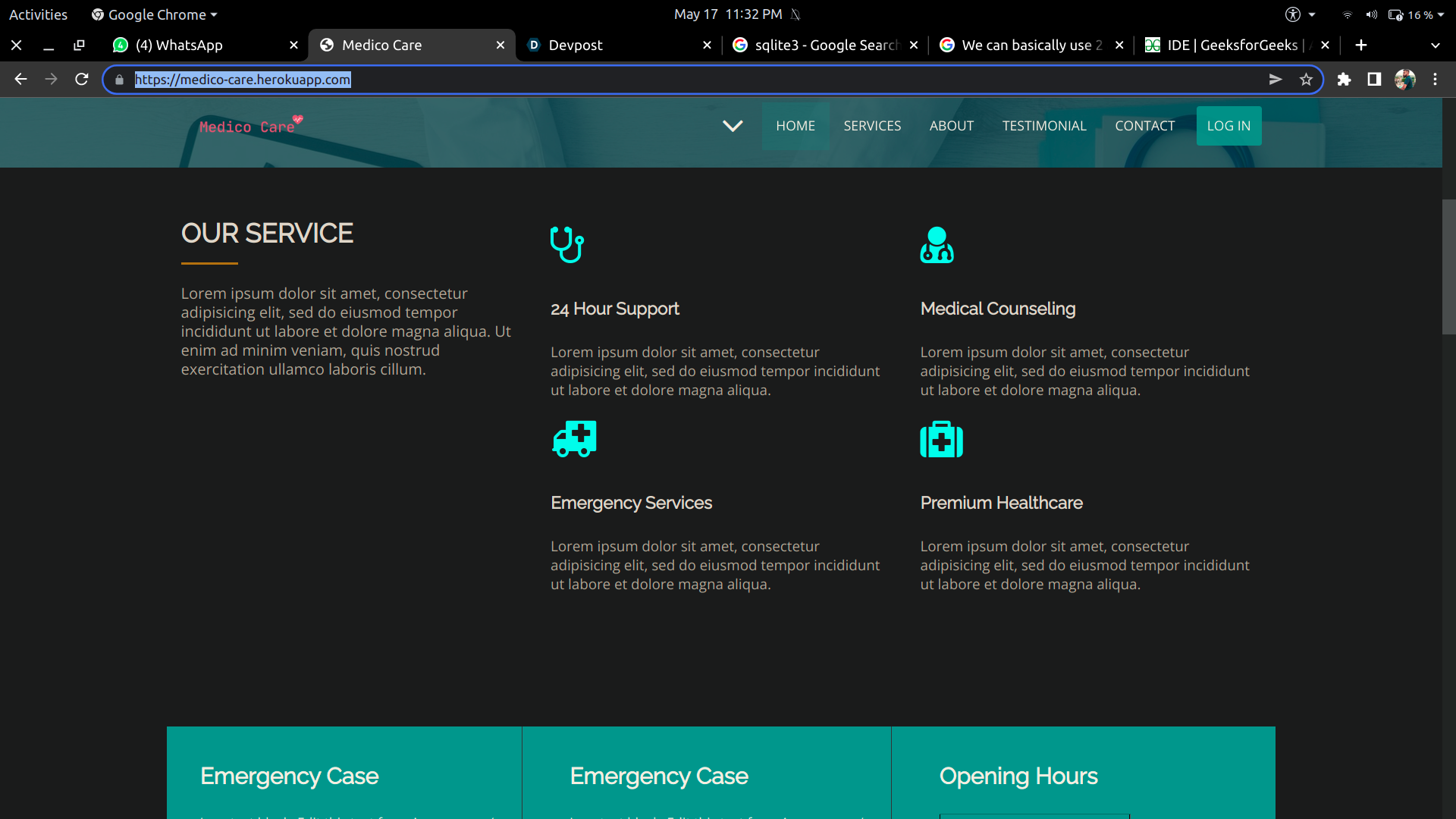 Medico Care | Devpost
