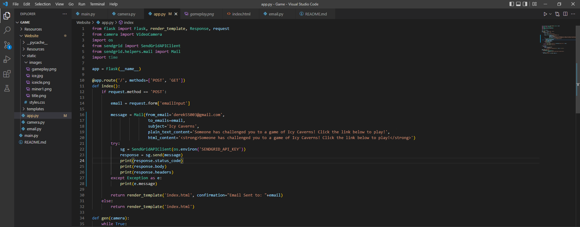 Icy Caverns | Devpost