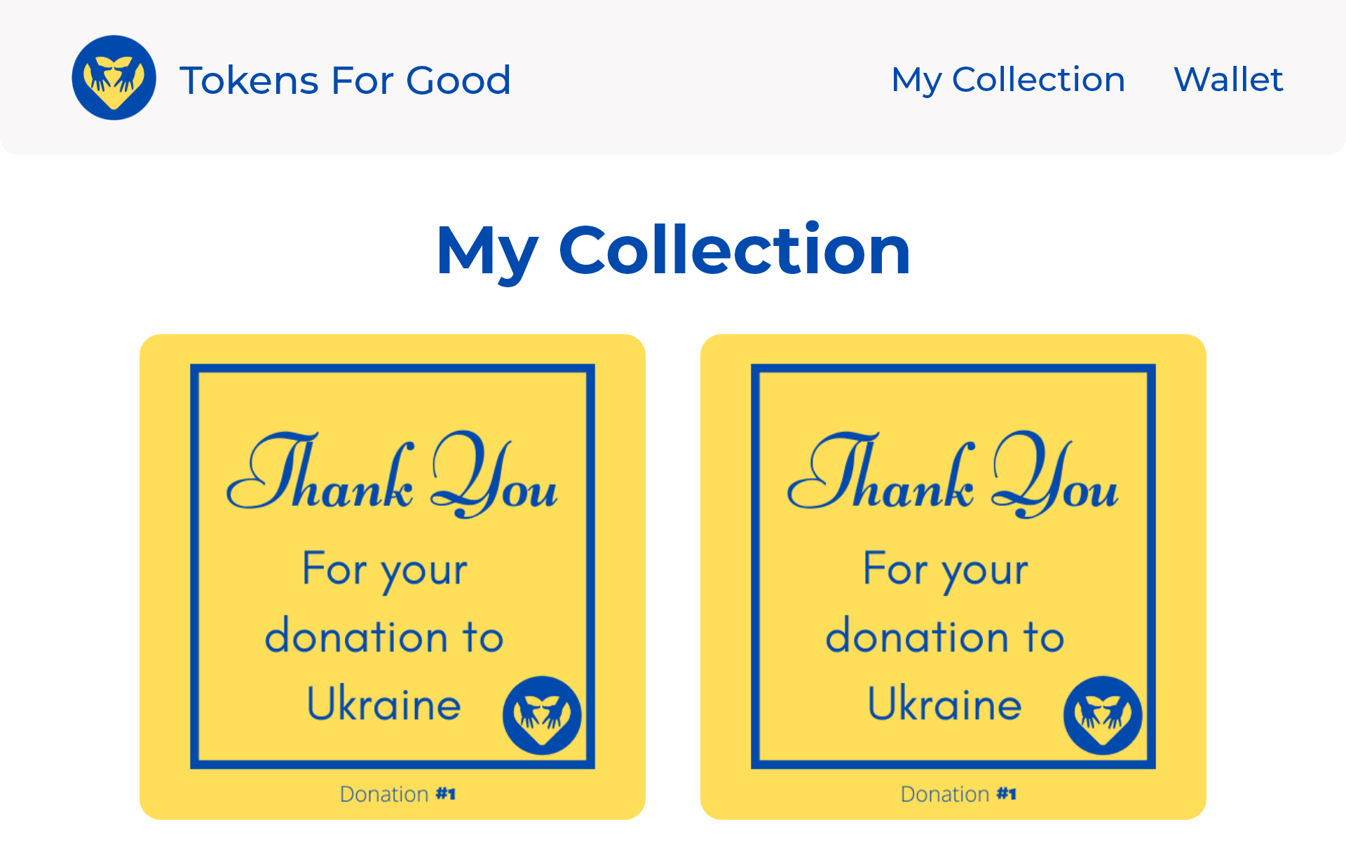 Tokens For Good | Devpost