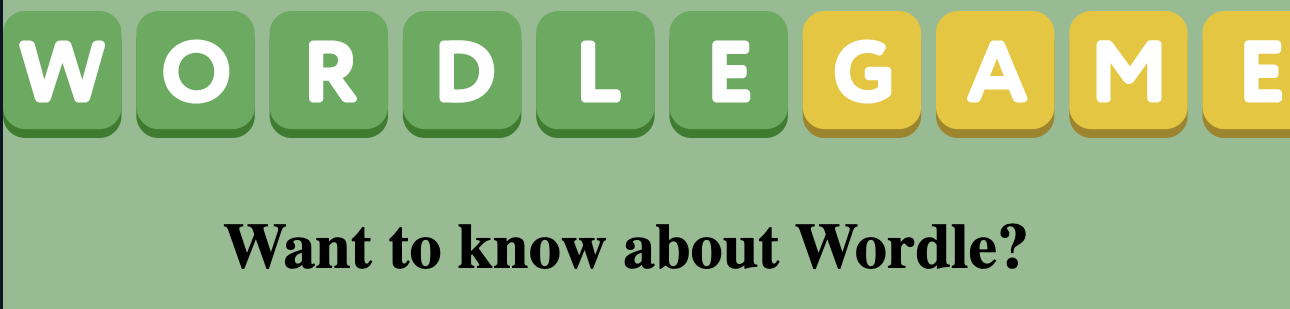 What's Wordle? | Devpost