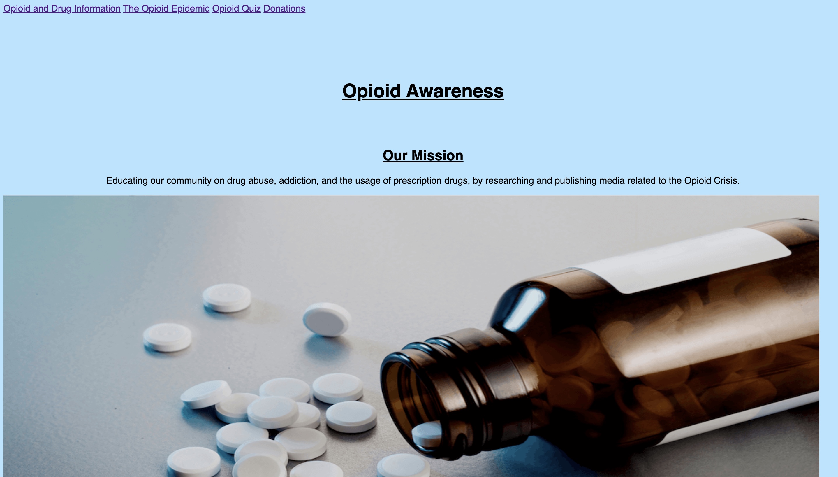 Opioid Epidemiology | Devpost