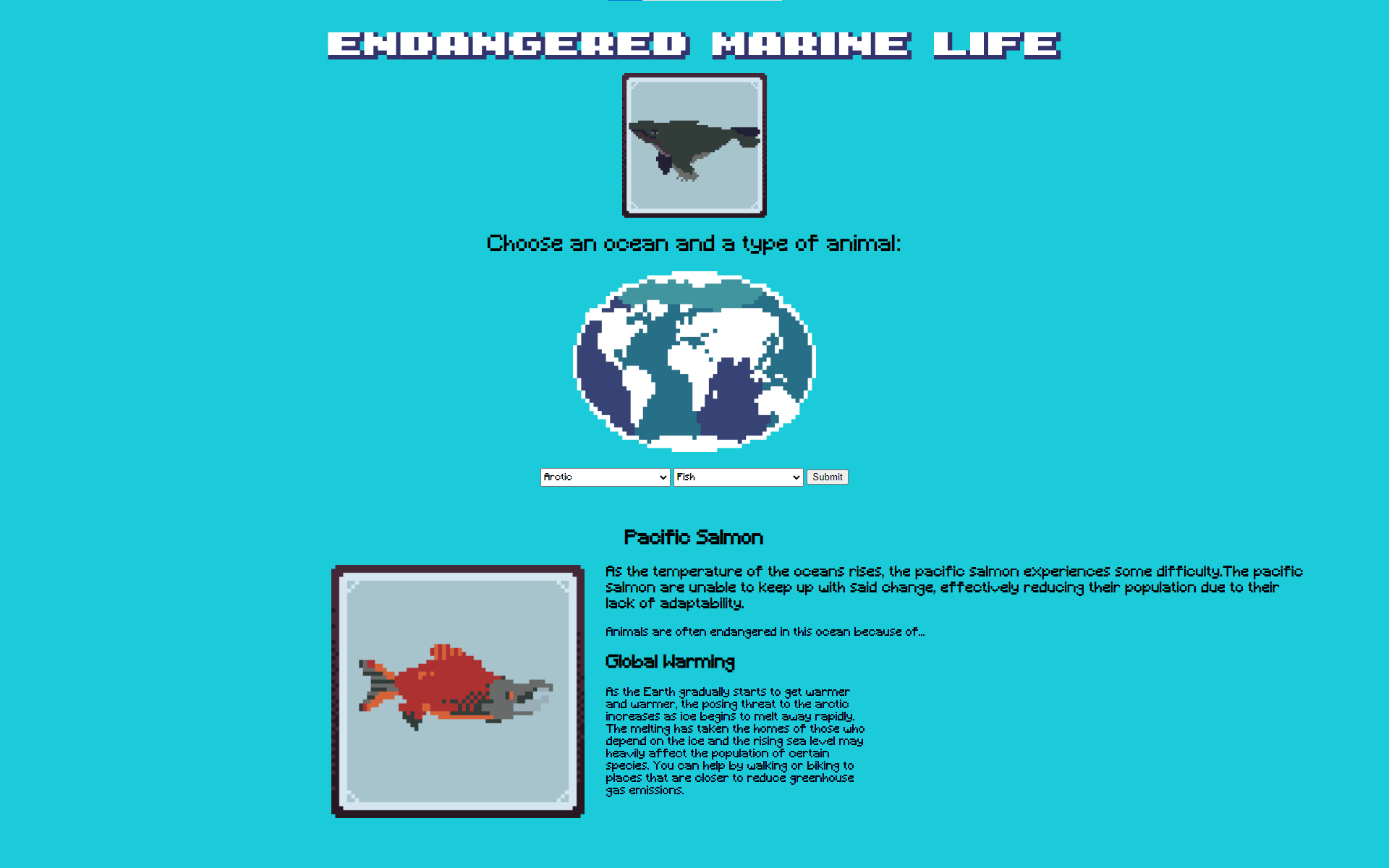 Endangered Marine Life | Devpost