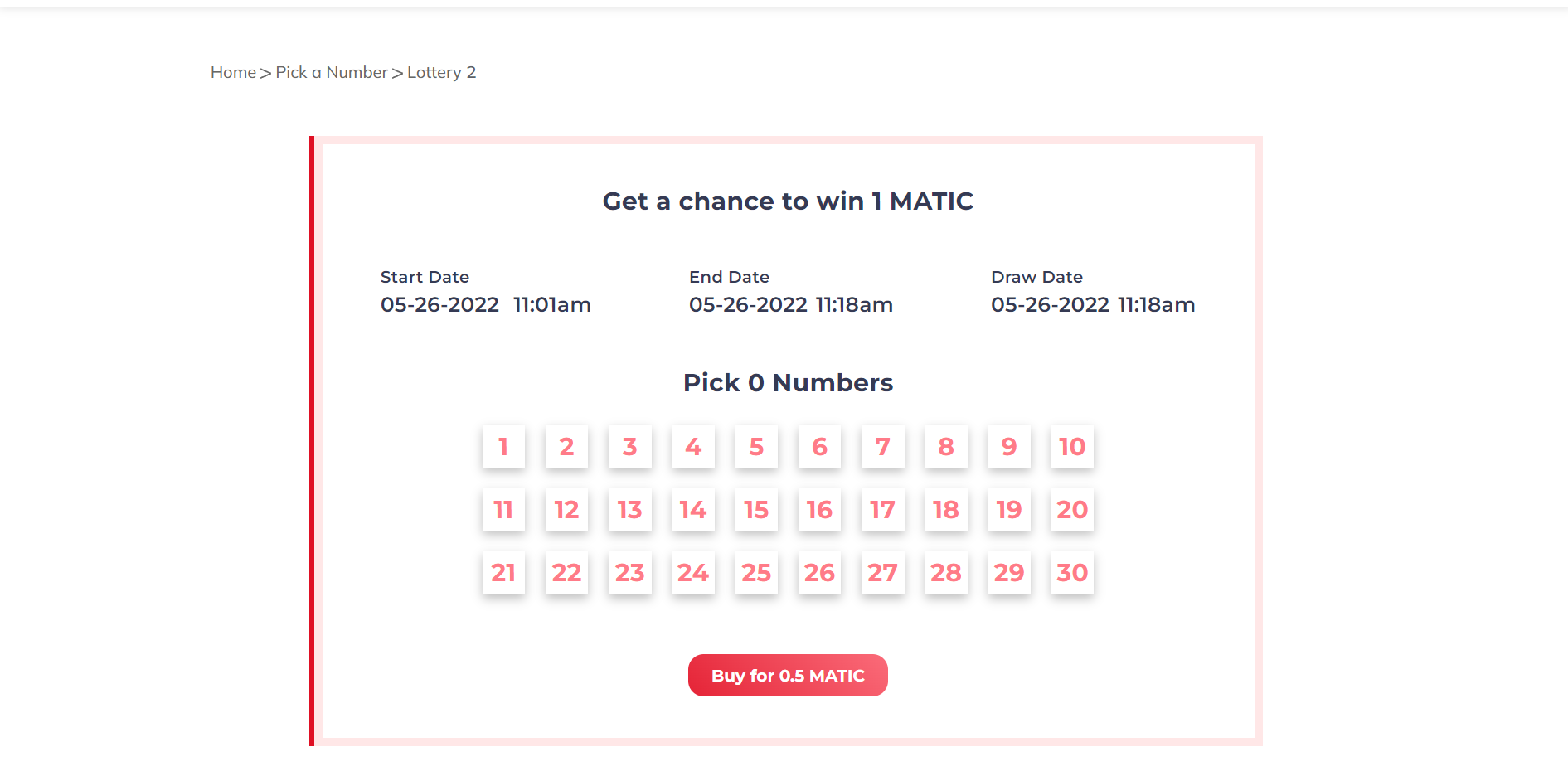 Decentralized Lottery platform | Devpost