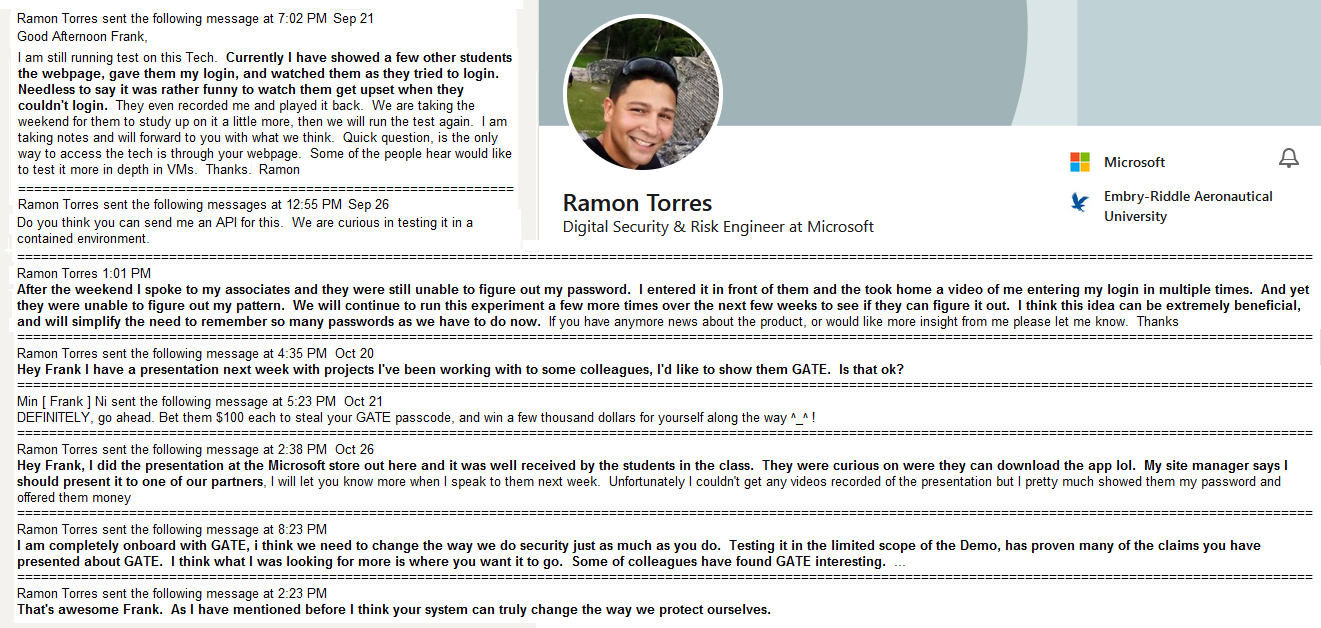 GATE [ Graphic Access Tabular Entry ] | Devpost