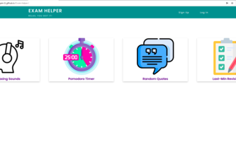 Exam Helper | Devpost