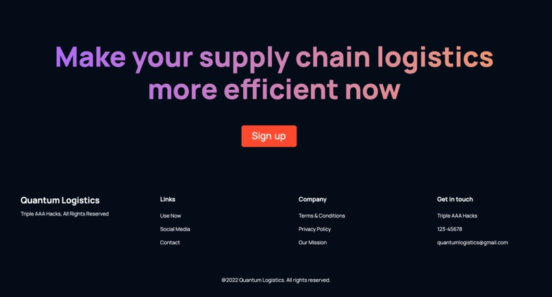 Quantum Logistics | Devpost