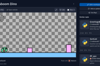 Kaboom Dino | Devpost