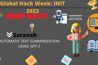 Saransh-The Text Summarizer | Devpost