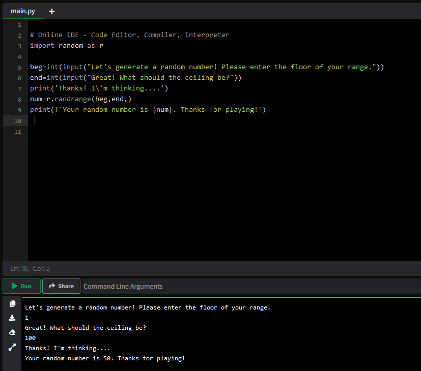 Code In Python Challenge | Devpost