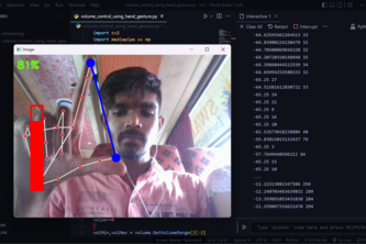 volume control using hand gesture | Devpost