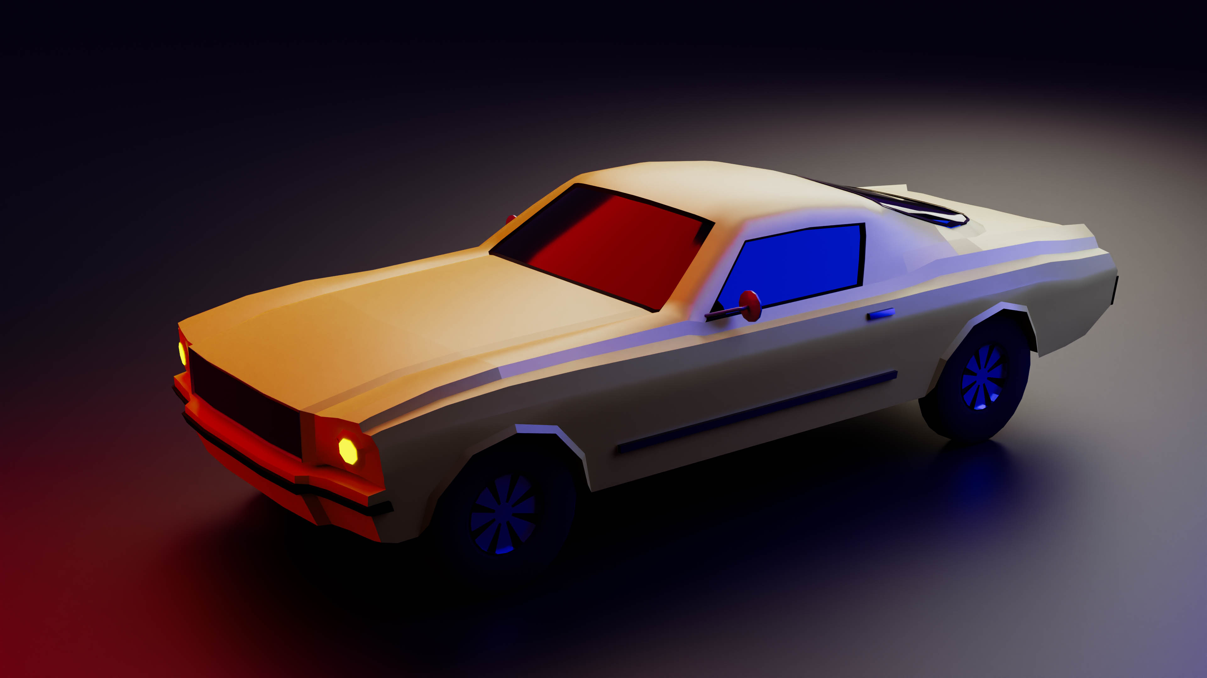 Mustang 1965 3D modelling | Devpost