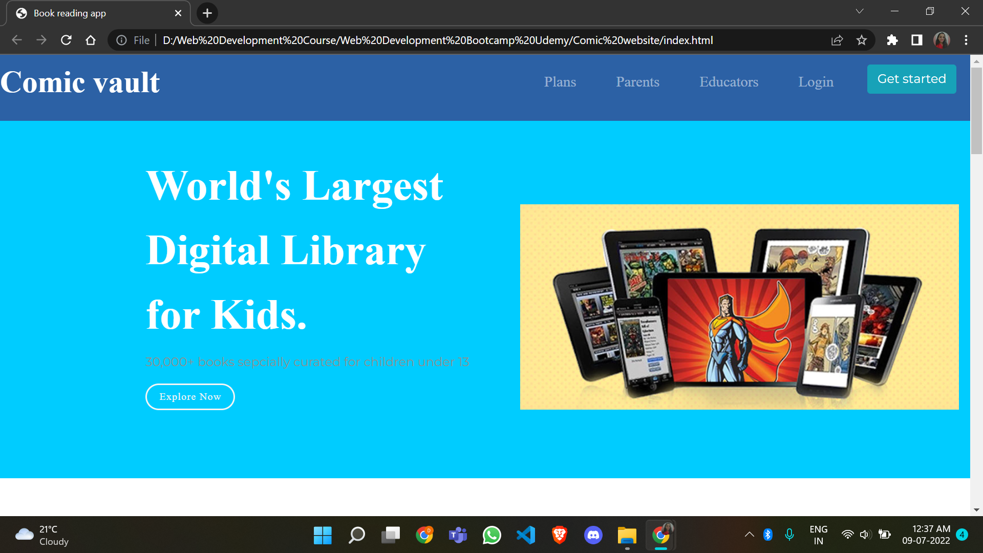 Comic Vault | Devpost