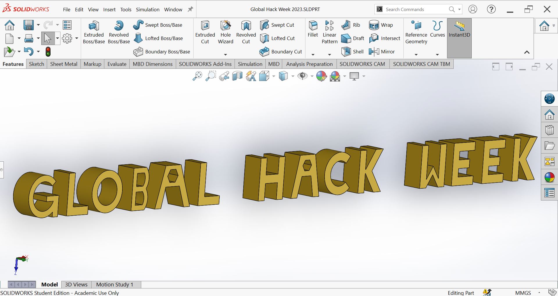 3D Model of GHW | Devpost